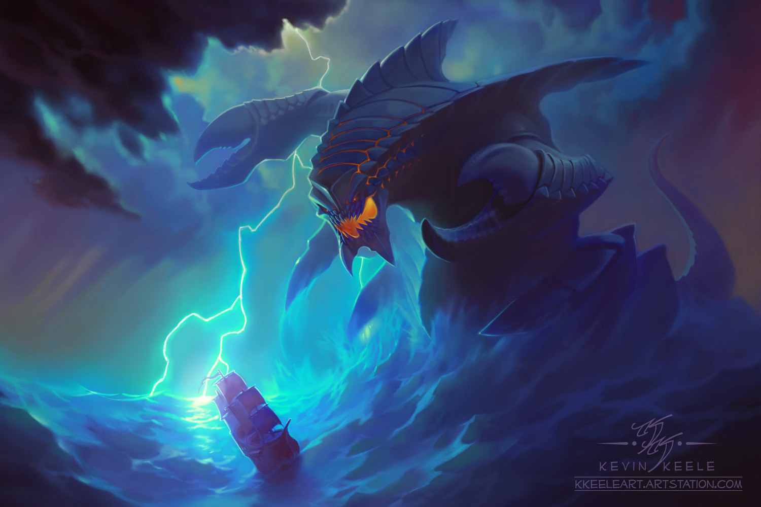 The Jaw-dropping Illustrations of Kevin Keele » Mega Pencil