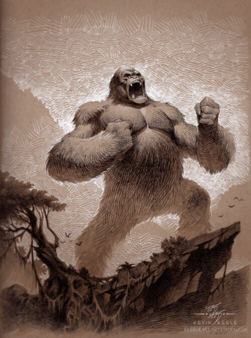 The Jaw-dropping Illustrations of Kevin Keele » Mega Pencil
