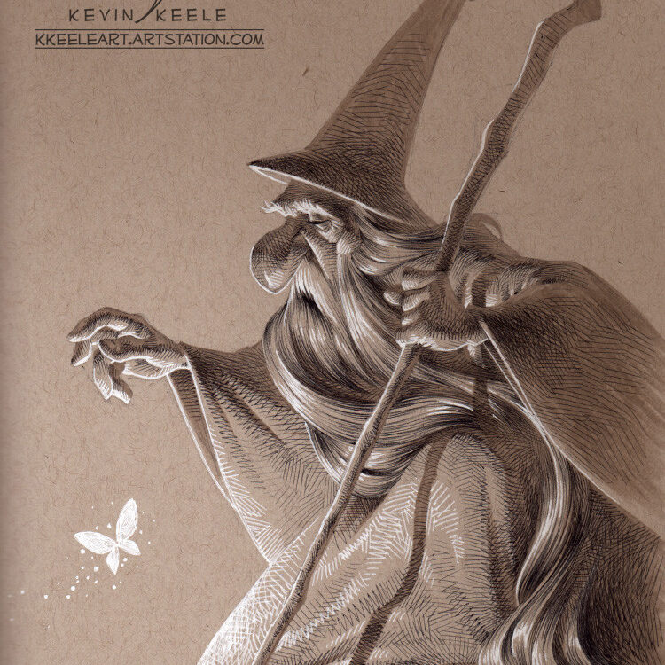 The Jaw-dropping Illustrations of Kevin Keele » Mega Pencil