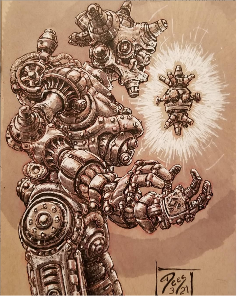 The Best Art From The March of Robots Challenge » Mega Pencil