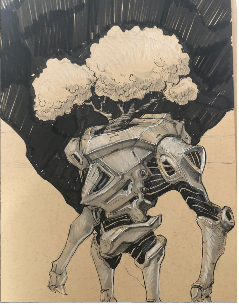 The Best Art From The March of Robots Challenge » Mega Pencil