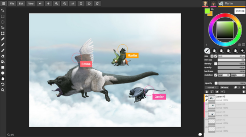 Share Your Canvas in Real Time with Magma Studio » Mega Pencil