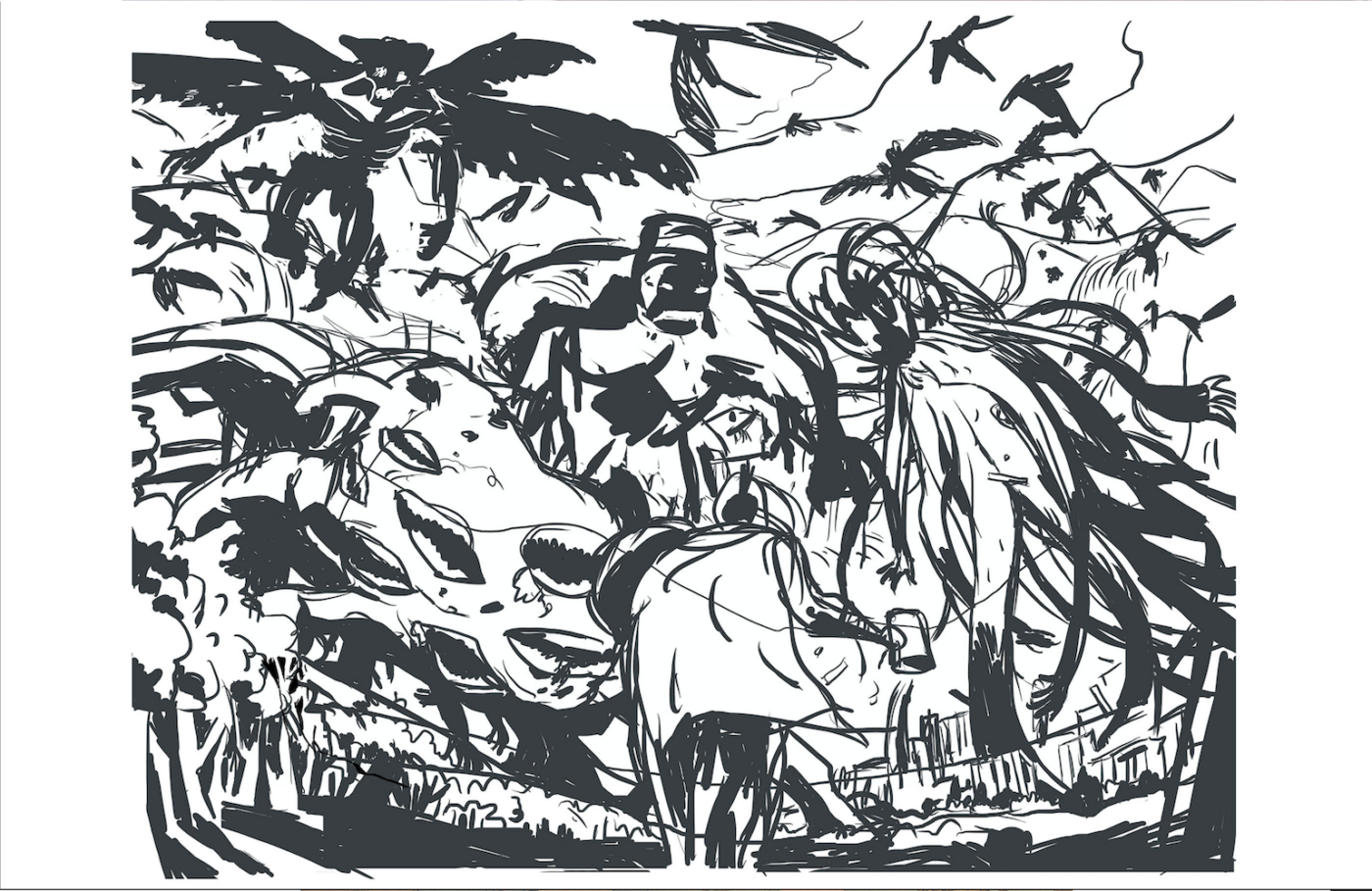 7 Questions with Illustrator Chad Lewis » Mega Pencil