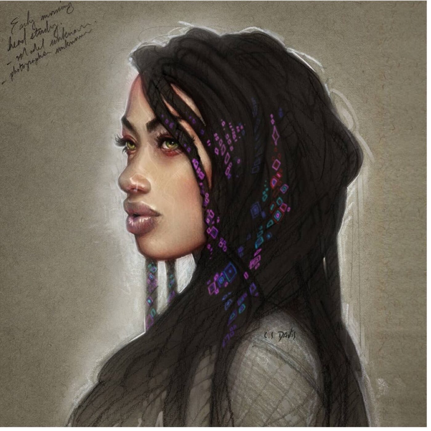 10 Amazing Examples of Braided Hair Art » Mega Pencil