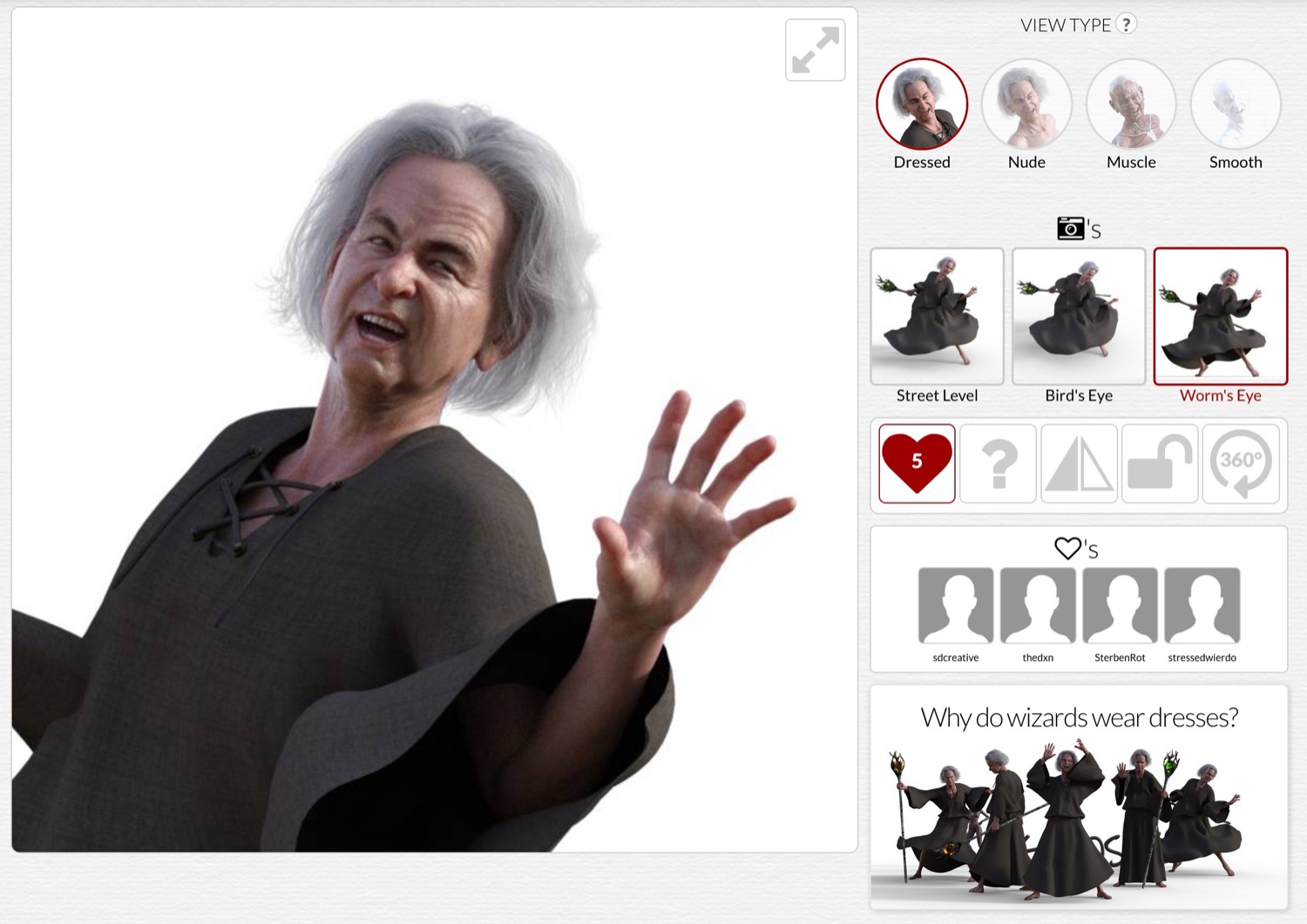 Figurosity is the World’s Most Realistic Digital Posing Tool » Mega Pencil