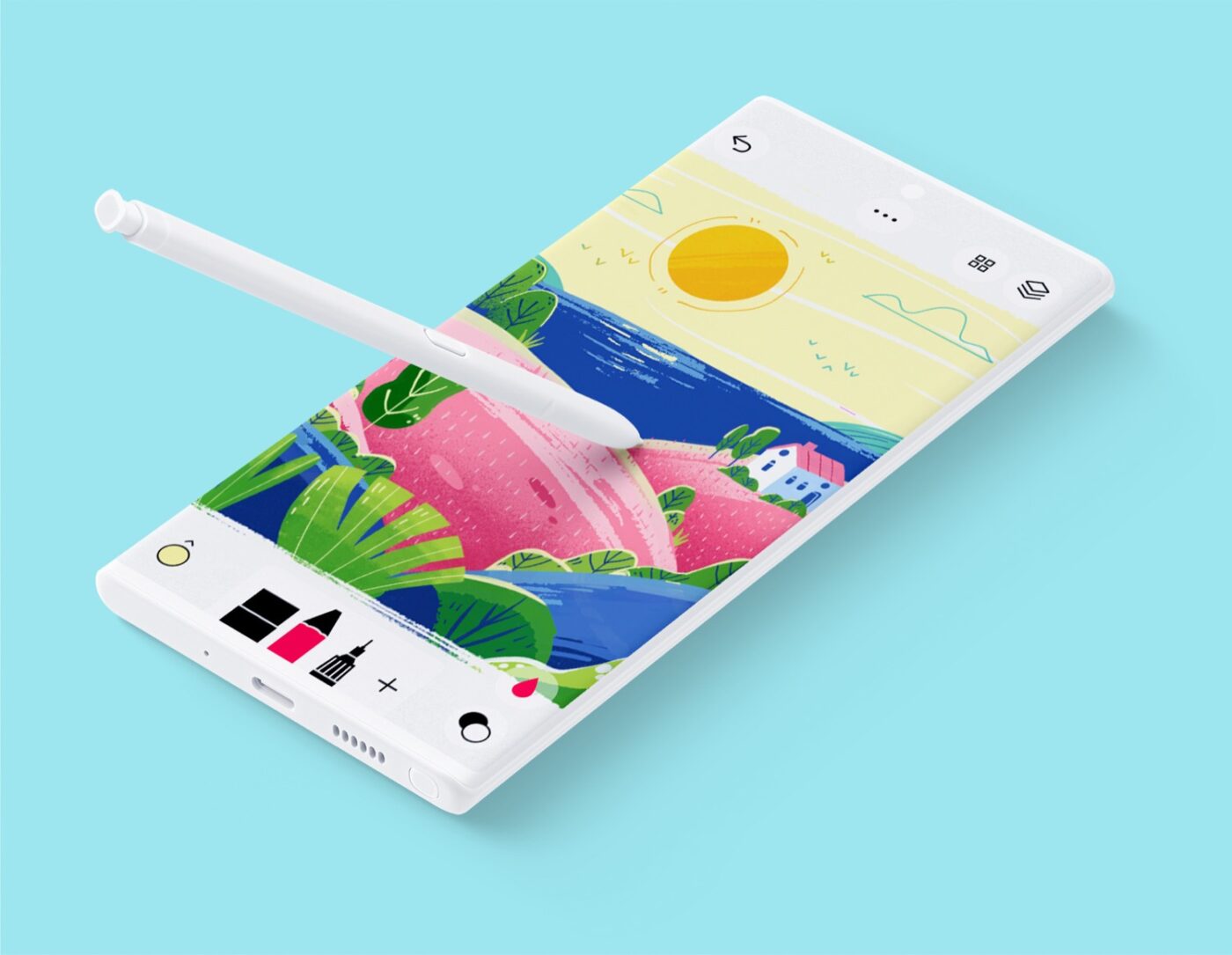 Reviewed - Tayasui Sketches Digital Art App » Mega Pencil