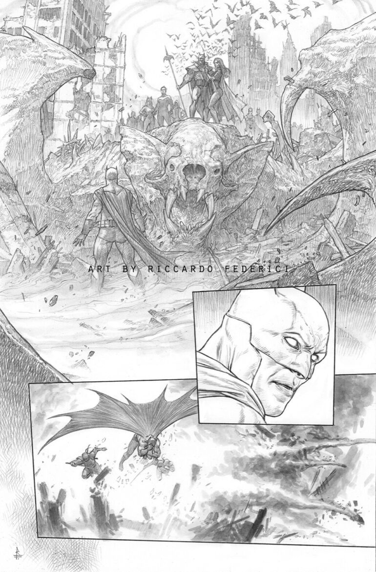 The Comic Book Art of Riccardo Federici » Mega Pencil