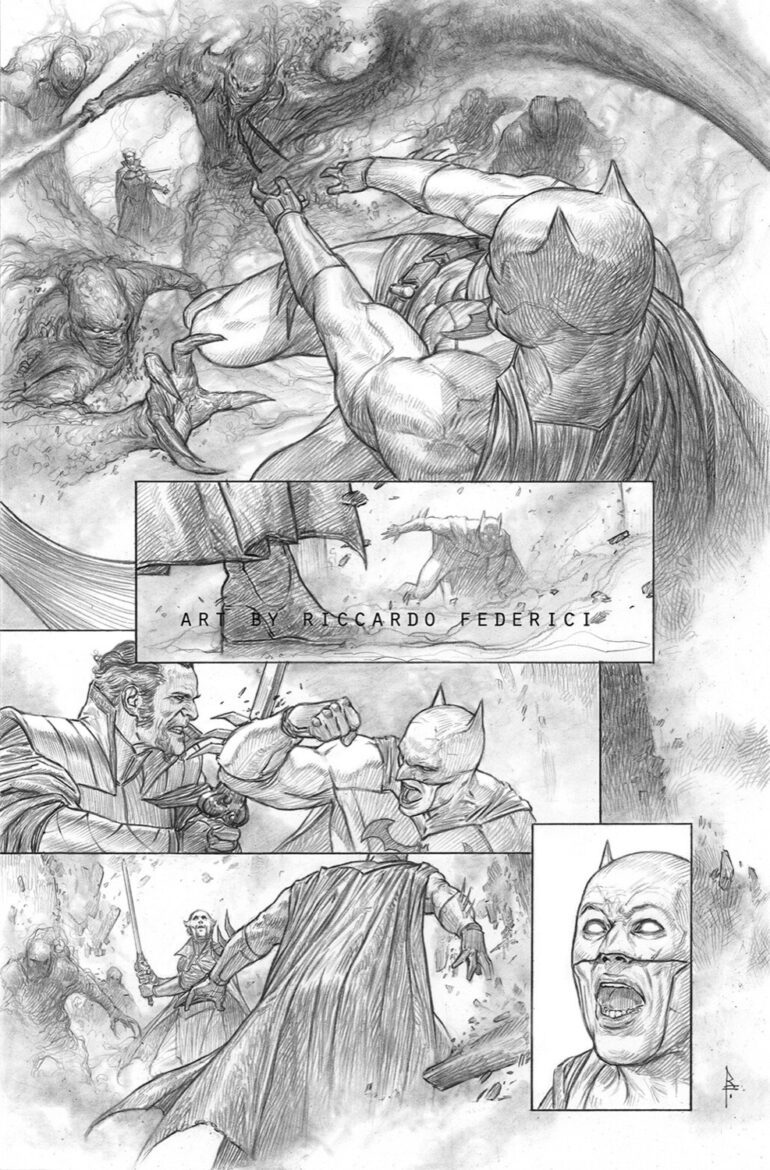 The Comic Book Art of Riccardo Federici » Mega Pencil