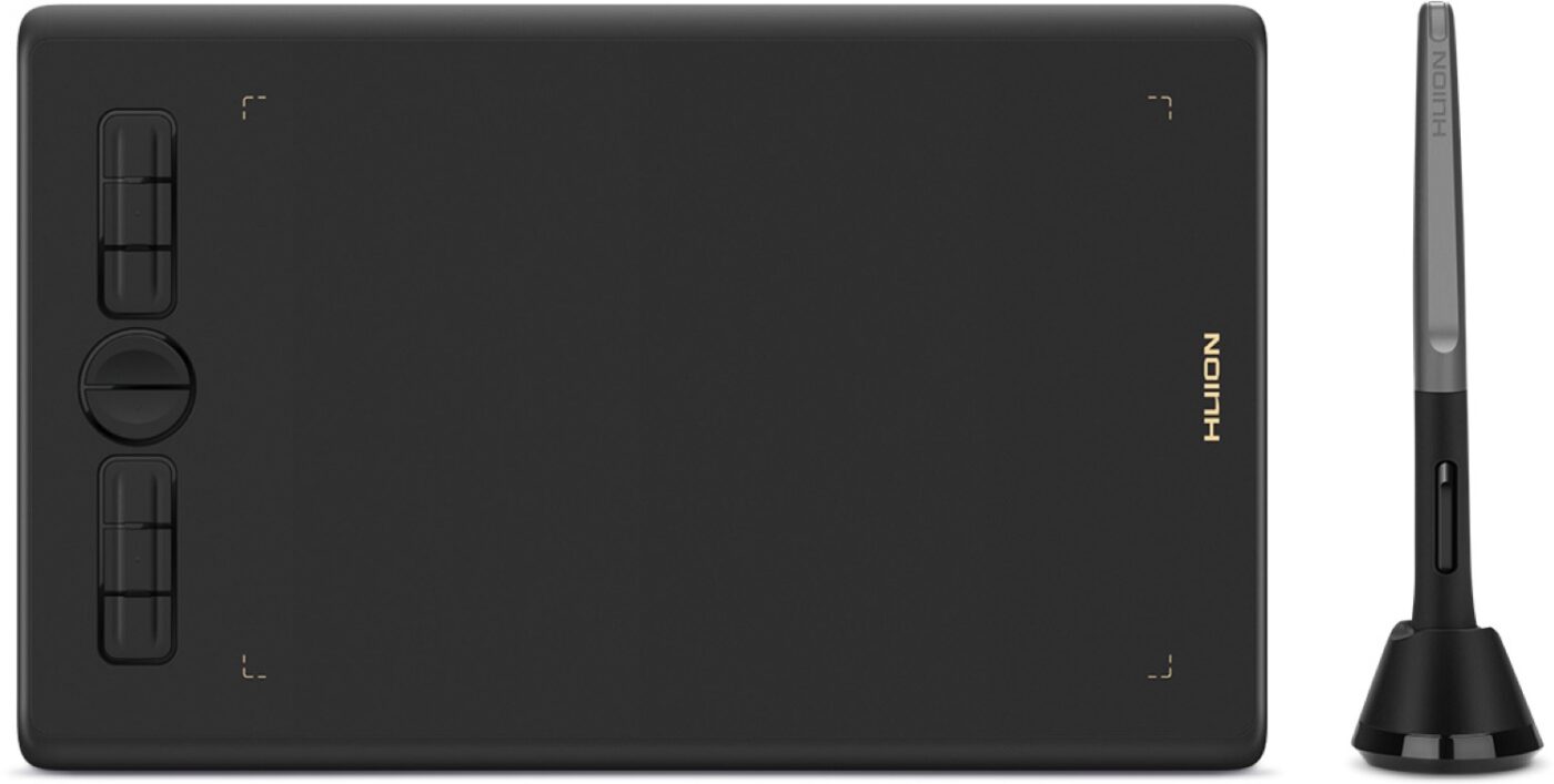 Hands on with the Huion Inspiroy H580x Graphics Tablet » Mega Pencil