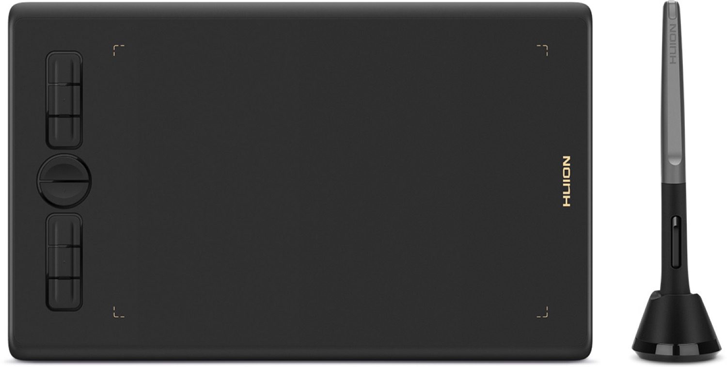 Hands on with the Huion Inspiroy H580x Graphics Tablet » Mega Pencil