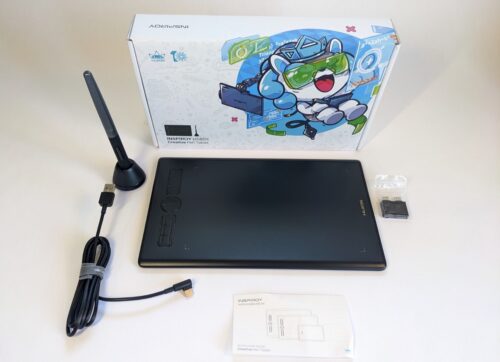 Hands on with the Huion Inspiroy H580x Graphics Tablet » Mega Pencil