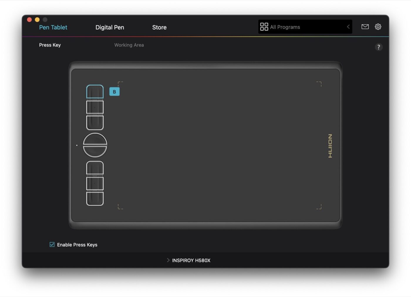 Hands on with the Huion Inspiroy H580x Graphics Tablet » Mega Pencil