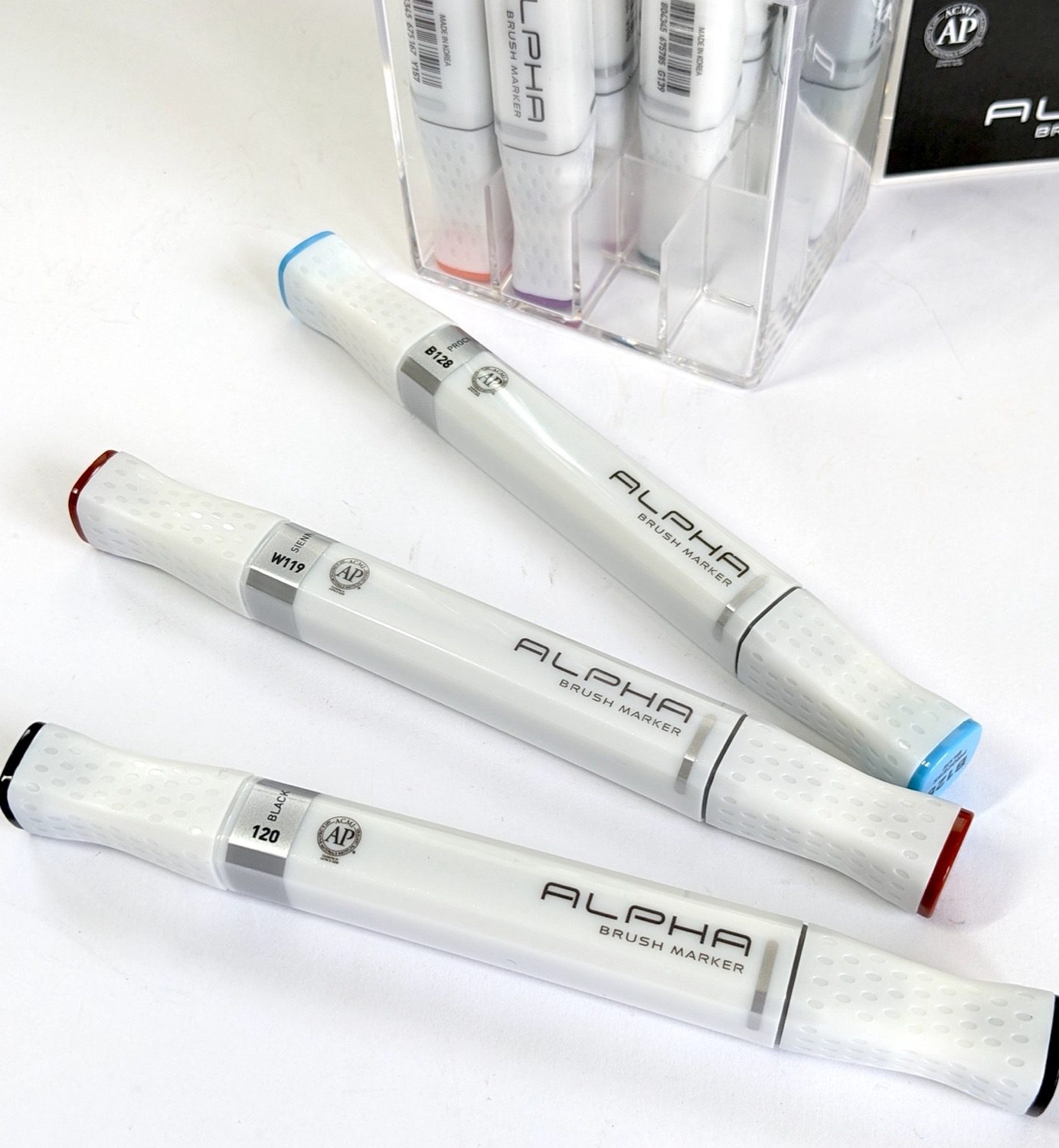 Alpha Brush Marker Review: Unboxing, Coloring, and Final Impressions ...