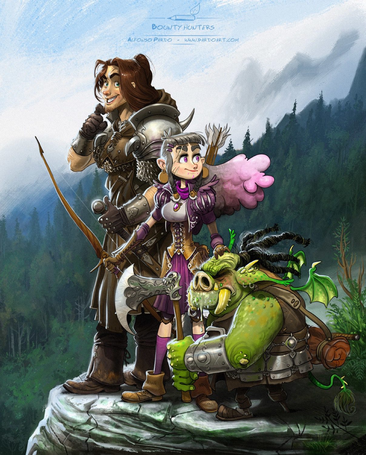 An Artist’s Journey Into Character Design: Alfonso Pardo’s Story » Mega ...