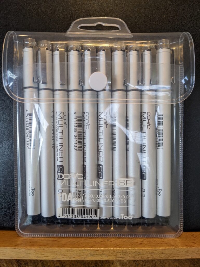 Creating a T-Rex with Copic Multiliner SP Pens » Mega Pencil