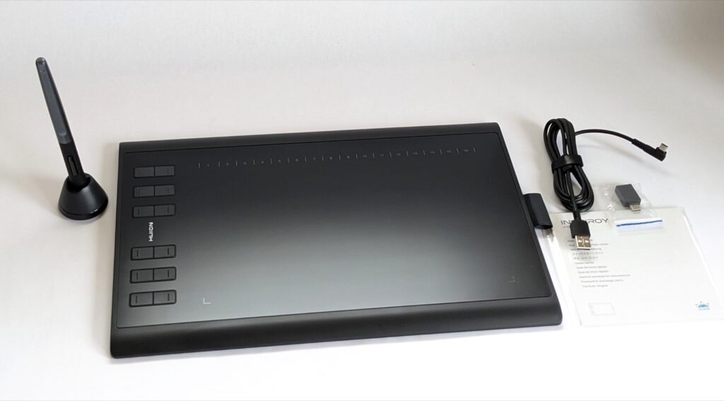 Digital Drawing Tablet Huion H1060P Graphics Drawing Tablet - Certified ...