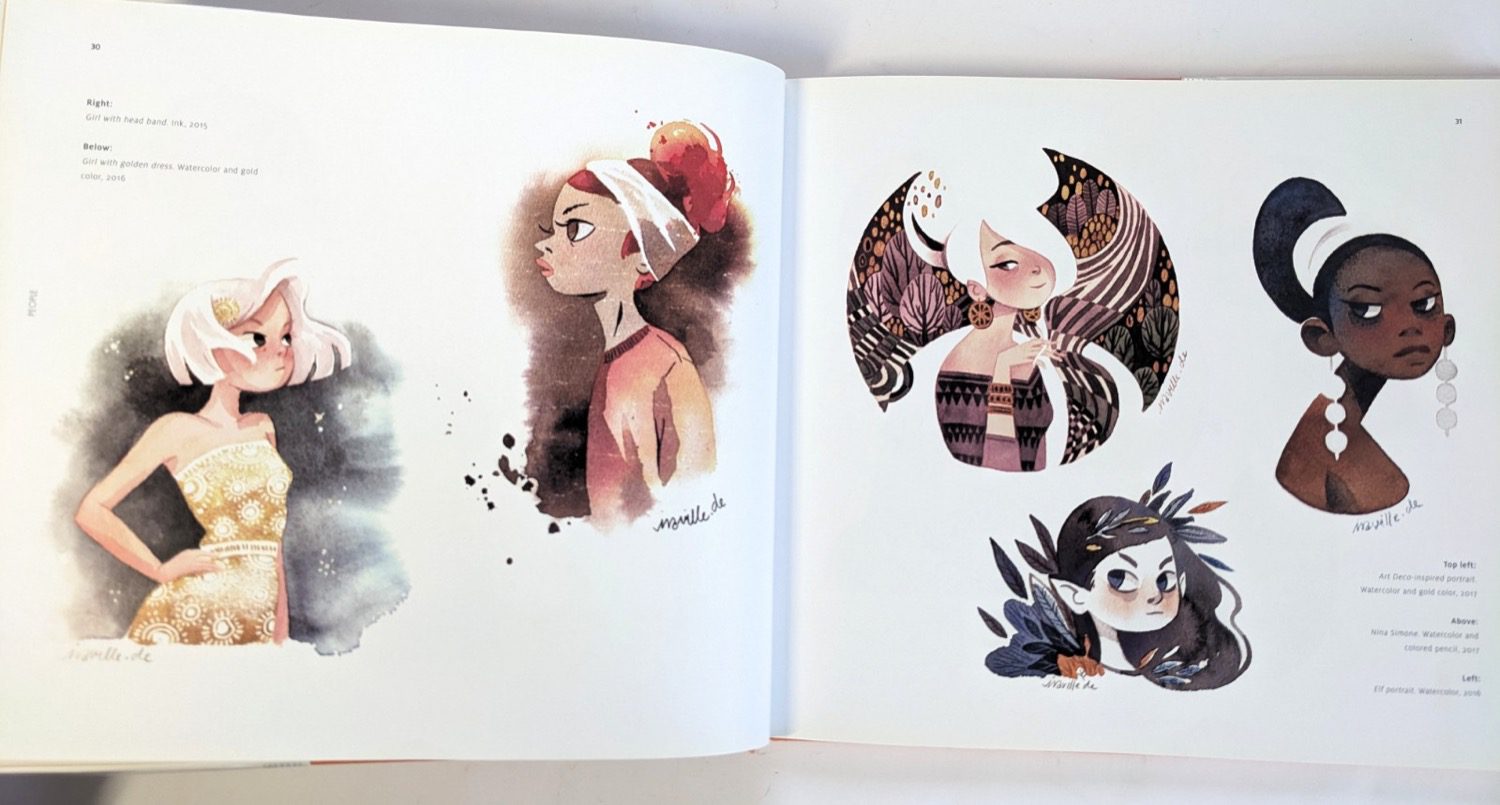 Reviewed - Cozy Days: The Art of Iraville » Mega Pencil
