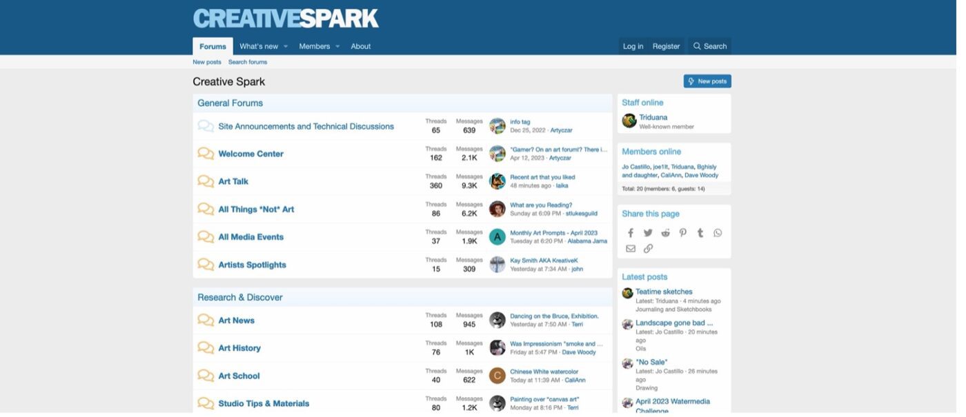 The Best Artist Forums and Communities in 2023 » Mega Pencil