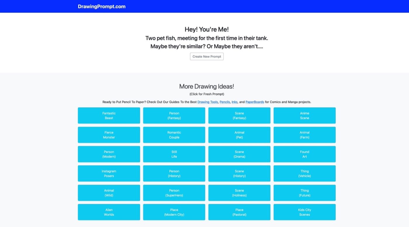 The Best Drawing Prompt Generators to Jumpstart Your Creativity