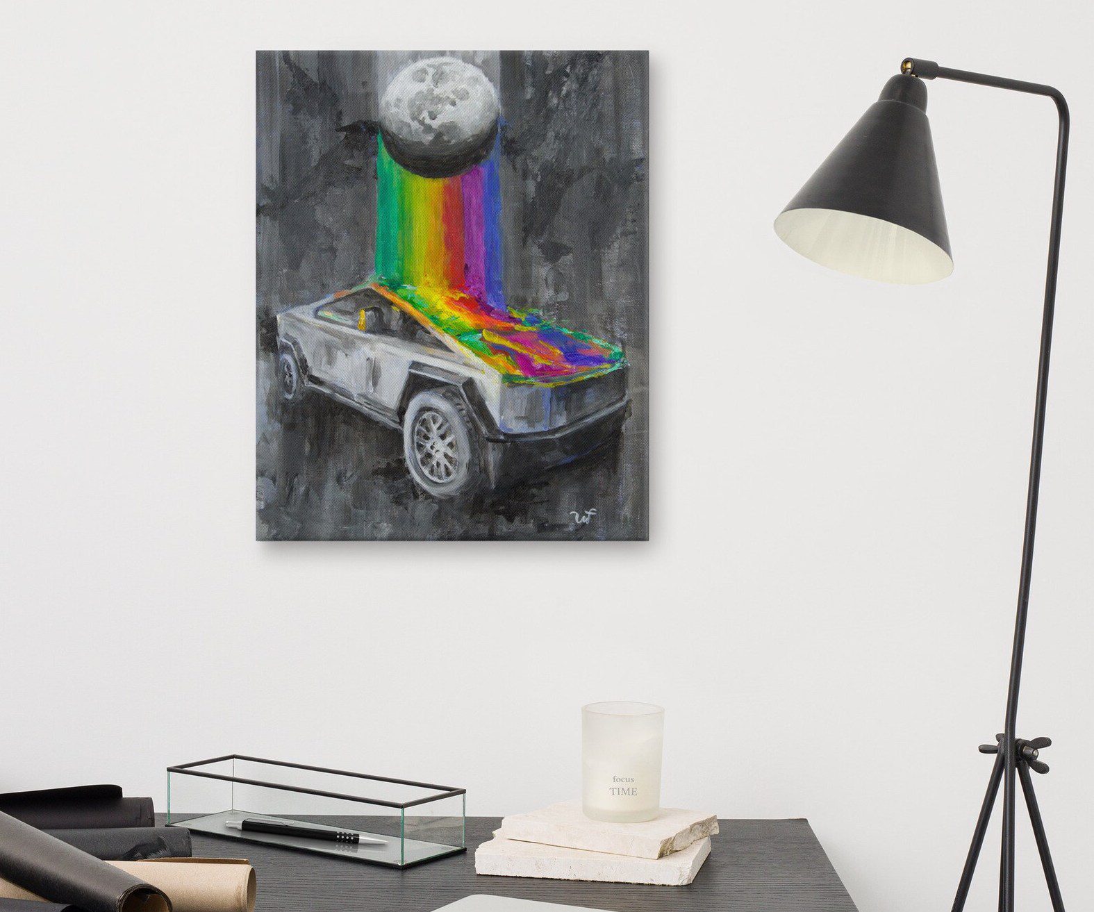 Art Inspired by the Tesla Cybertruck » Mega Pencil