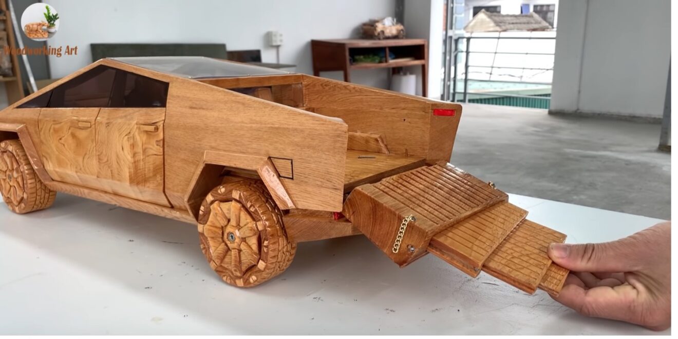 Art Inspired by the Tesla Cybertruck » Mega Pencil