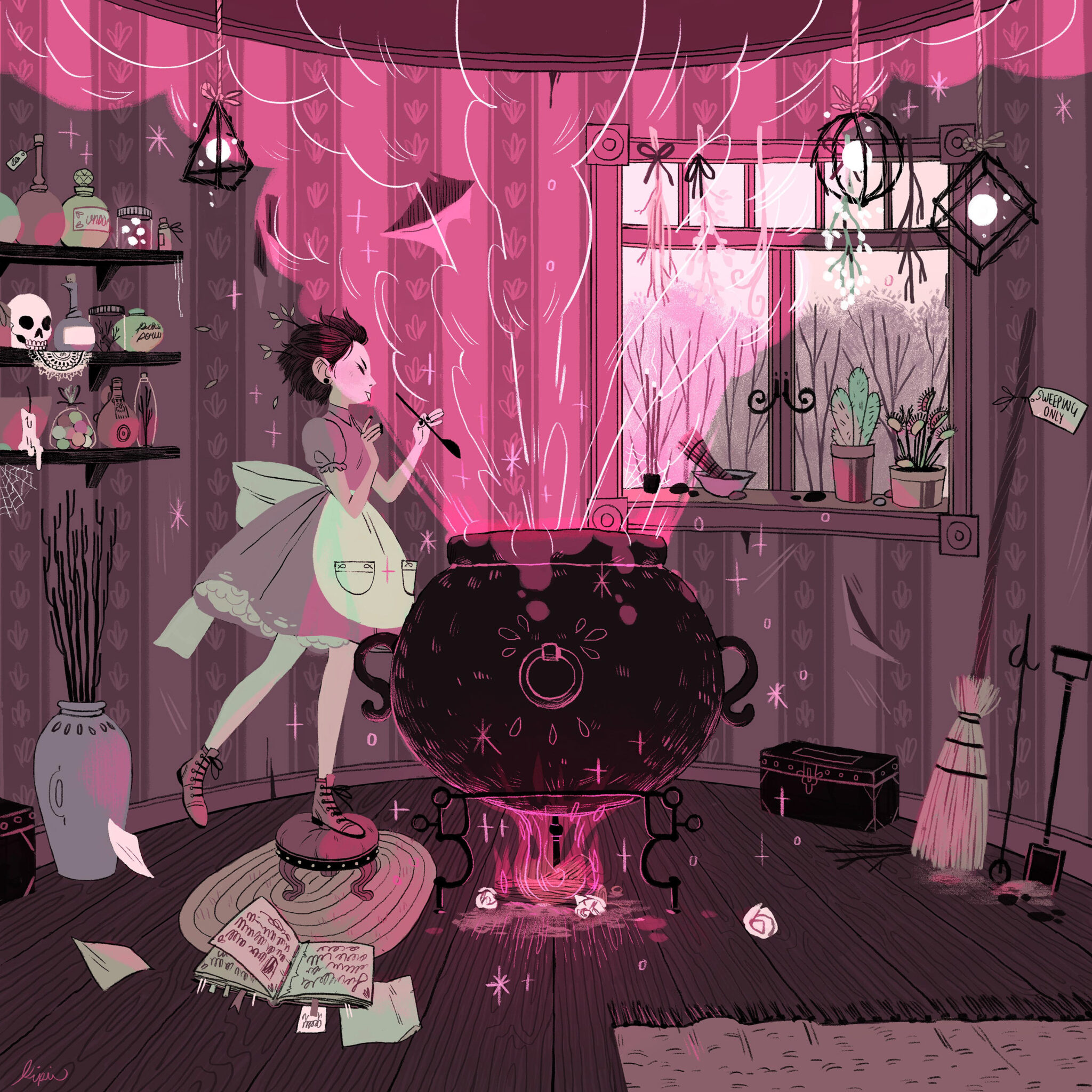 Witchcraft! The Best Art Featuring Witches » Mega Pencil