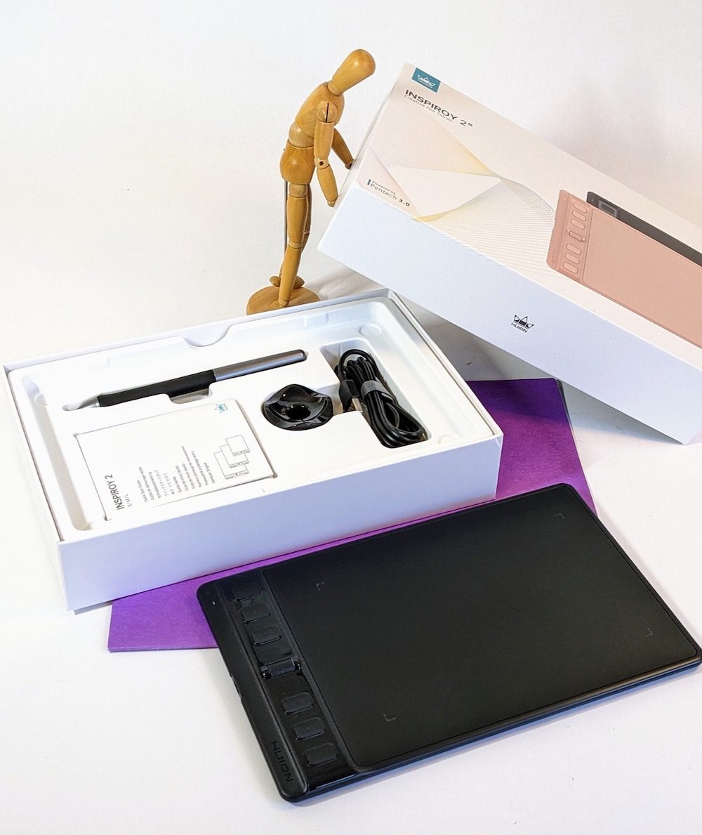 Hands-On with the Huion Inspiroy 2 S: A Review for Artists » Mega Pencil